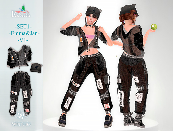 Second Life Marketplace - SET-1-Emma&Jan-Rebirth